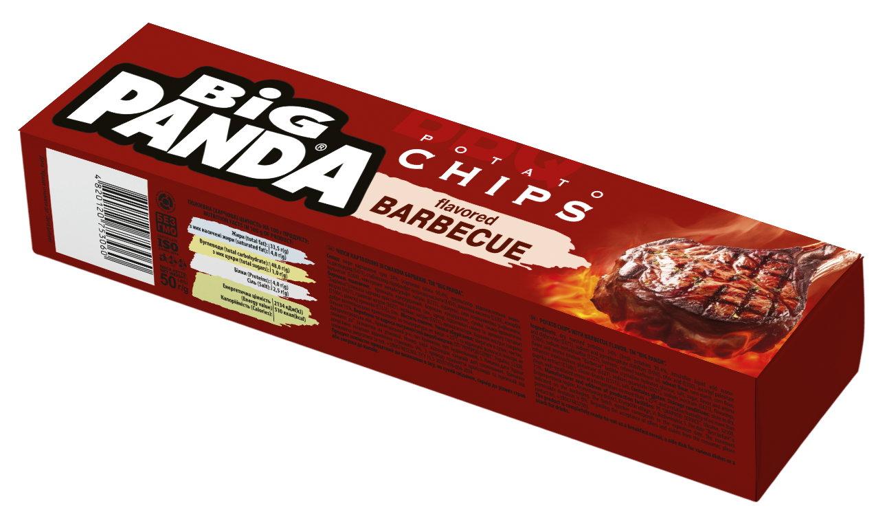 BIG PANDA dlouhé chipsy - Opamarket